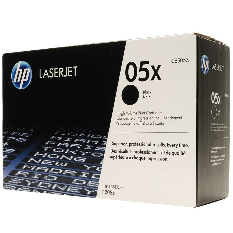HP CE505X Black Toner Kartuş (05X)