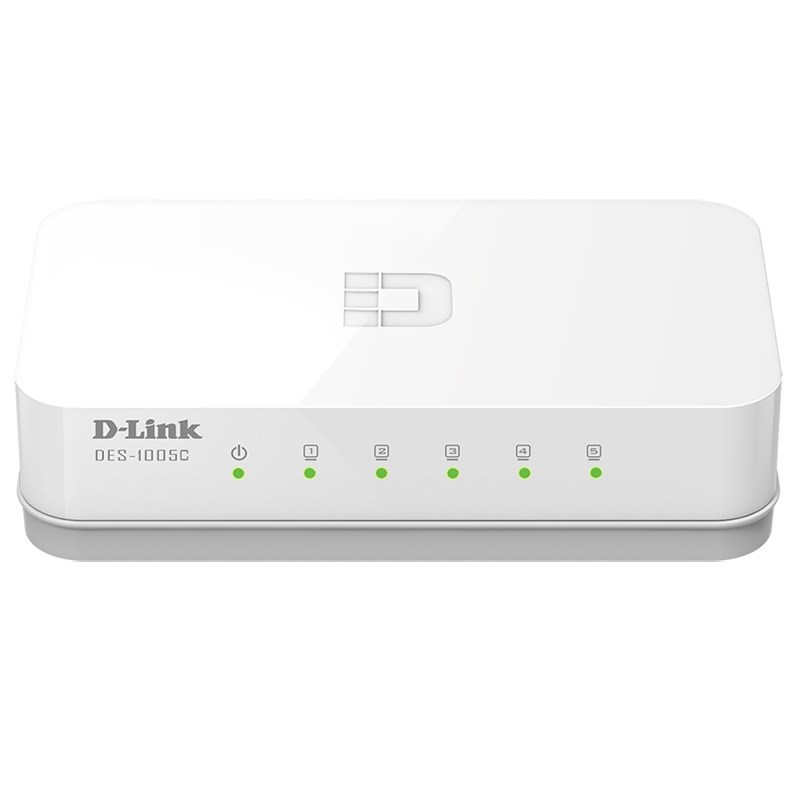 D-LINK DES-1005C/A1A 5 Port 10/100 Bps Yönetilemez Plastik Kasa ...