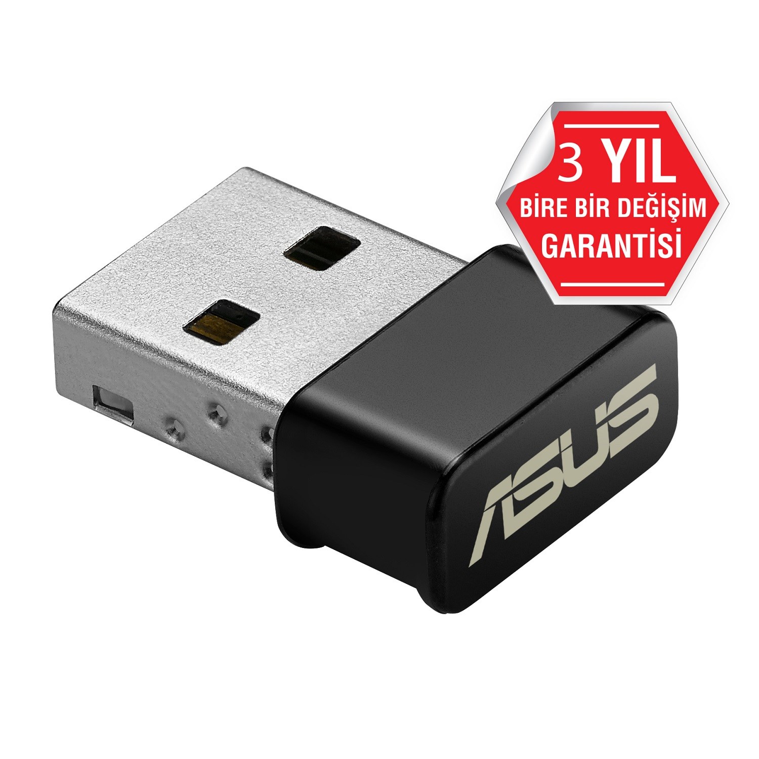 ASUS USB-AC53 Nano AC1200 Çift Bant USB Wireless Adaptör