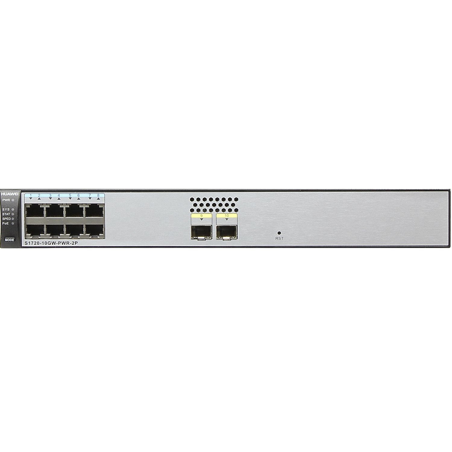 HUAWEI S1720-10GW-PWR-2P 8 PORT 10/100/1000 8PORT POE + 2XSFP 124W Yönetilebilir Rack Mount Switch