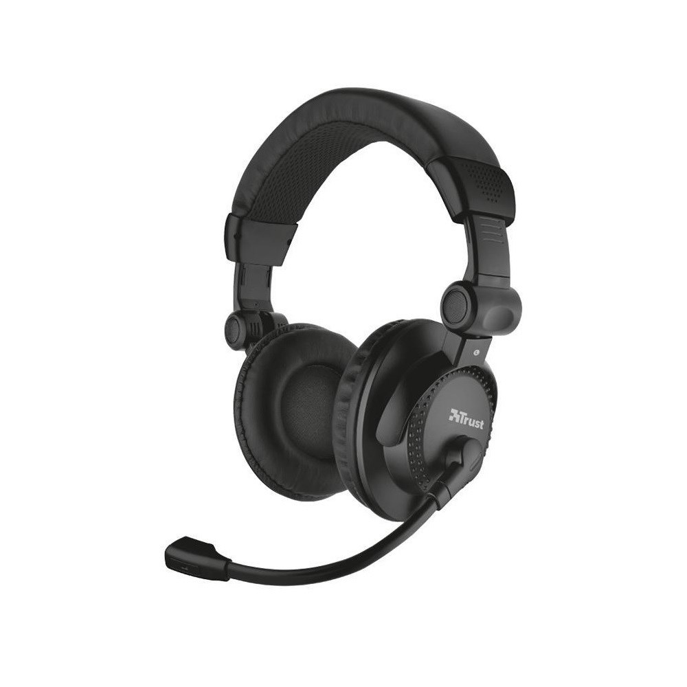 Trust 21658 Como Siyah Mikrofonlu Kulaklık