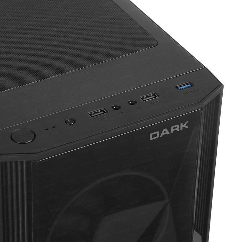 DARK Diamond Pro 4x12cm USB3.0 Full Akrilik MidT Oyuncu Kasa (Psu yok ...