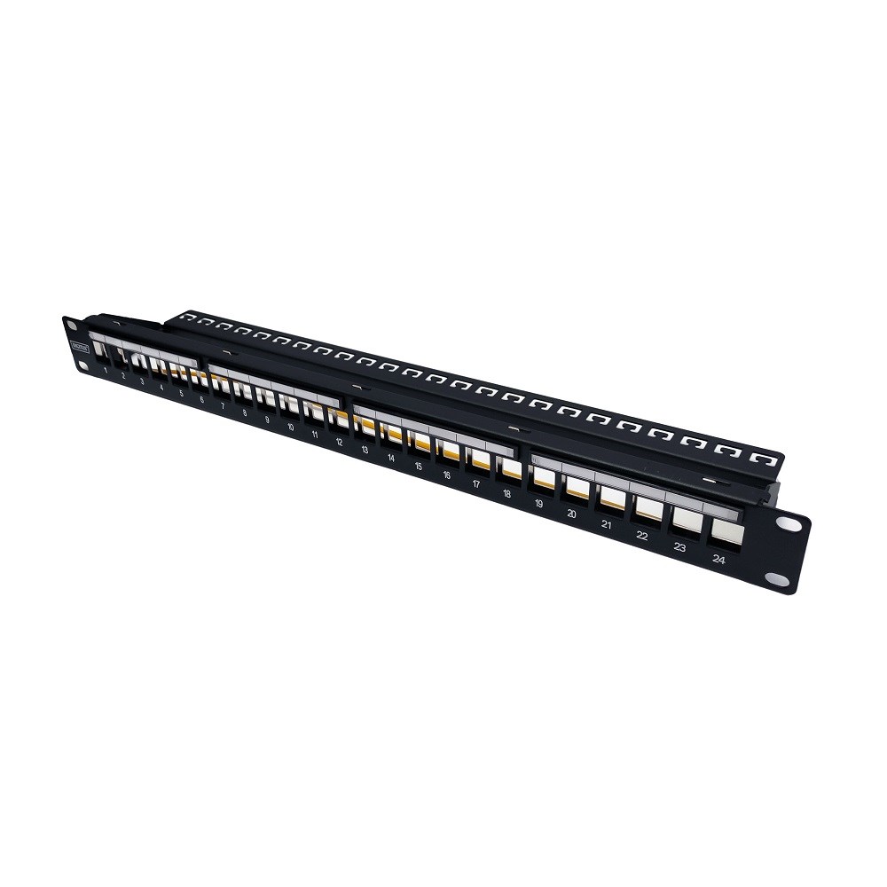 Digitus DN-91411-1 Cat6 24 Port Boş Patch Panel