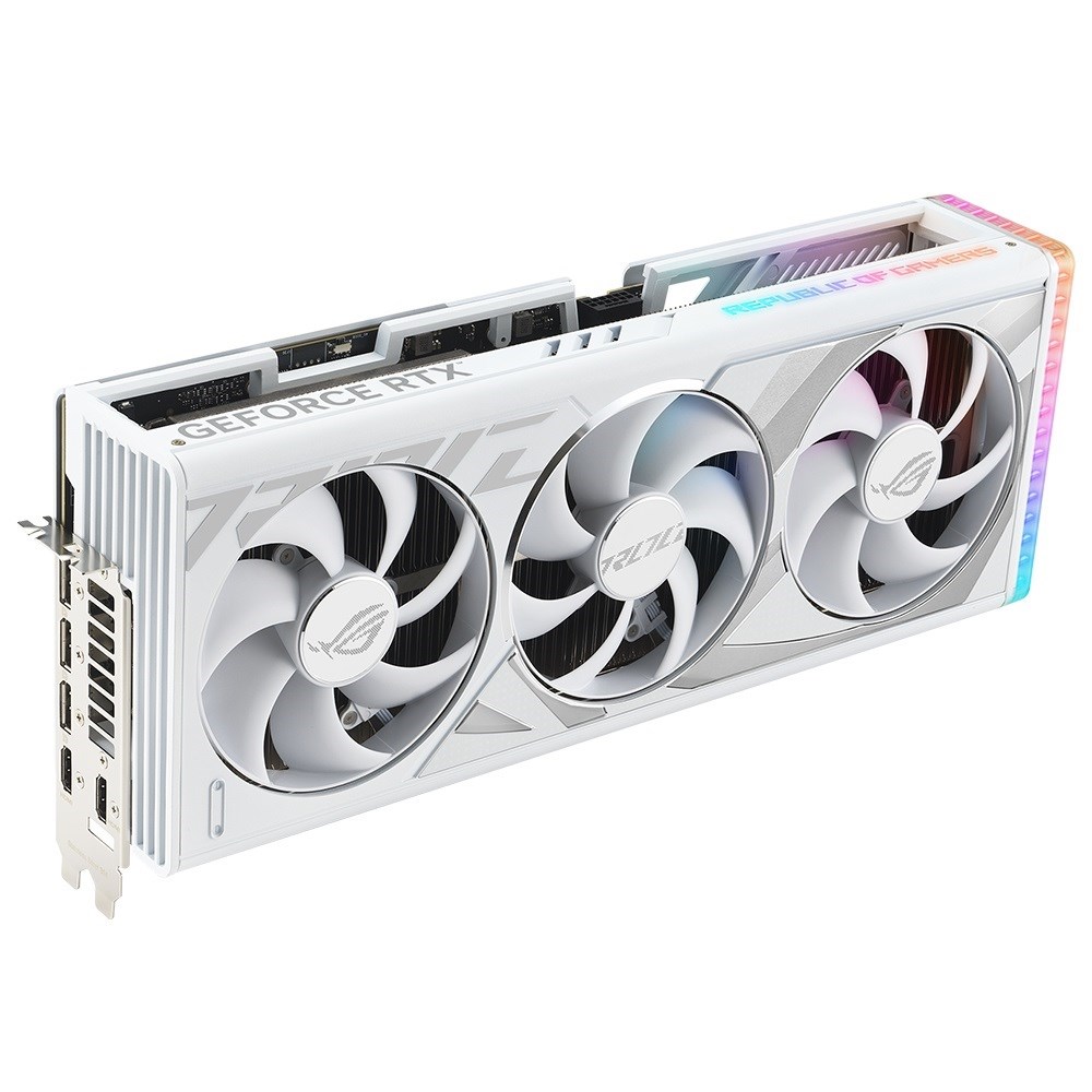 Asus ROG-STRIX-RTX4090-O24G-WHITE Nvidia GeForce RTX 4090 24GB GDDR6X ...