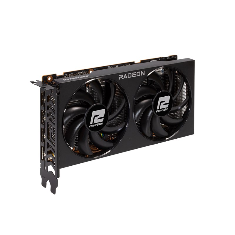 PowerColor AXRX 6650 XT 8GBD6-3DH Fighter AMD Radeon RX 6650 XT 8GB ...