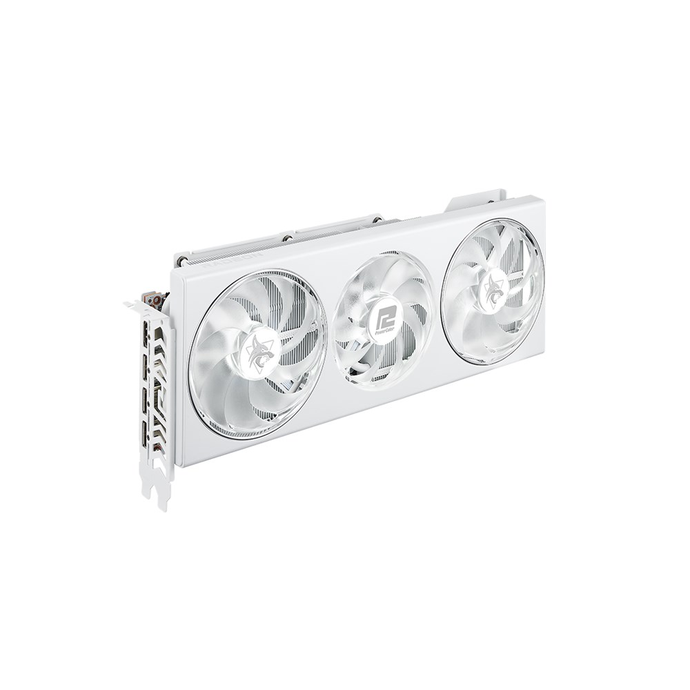 PowerColor 16G-L/OC/WHITE Hellhound Spectral White AMD Radeon RX 7800 ...