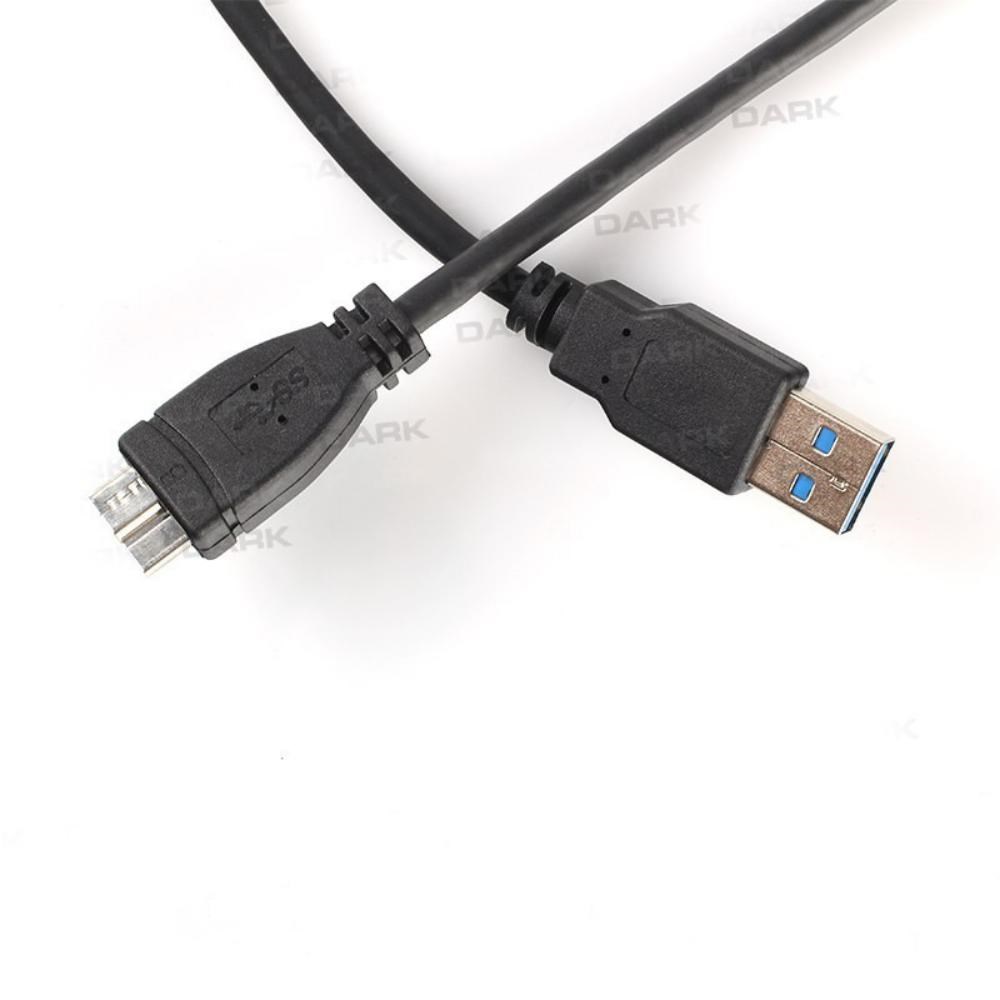 Dark USB3MICROB Micro-B Usb 3.0 1 Mt Taşınabilir Disk Kablosu
