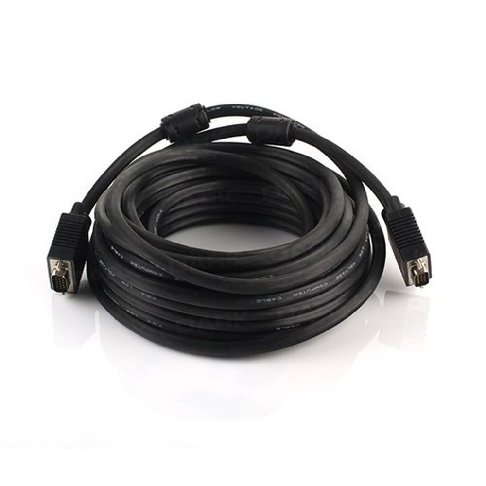 Dark DK-CB-VGAL1500 Erkek/Erkek 15M Ferrit Çift EMI/RFI Filtre VGA ...