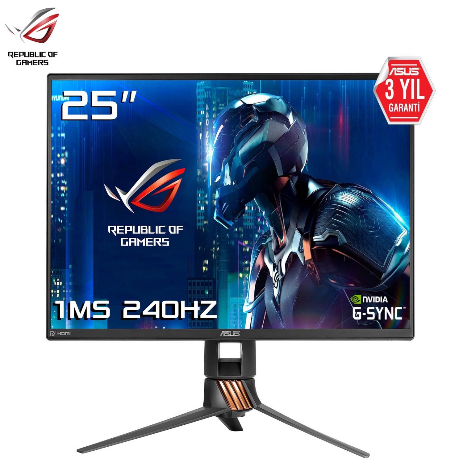 Asus PG258Q 24.5 G-Sync 1920x1080 1ms 240Hz 3YIL MM DP/HDMI EyeCare ...